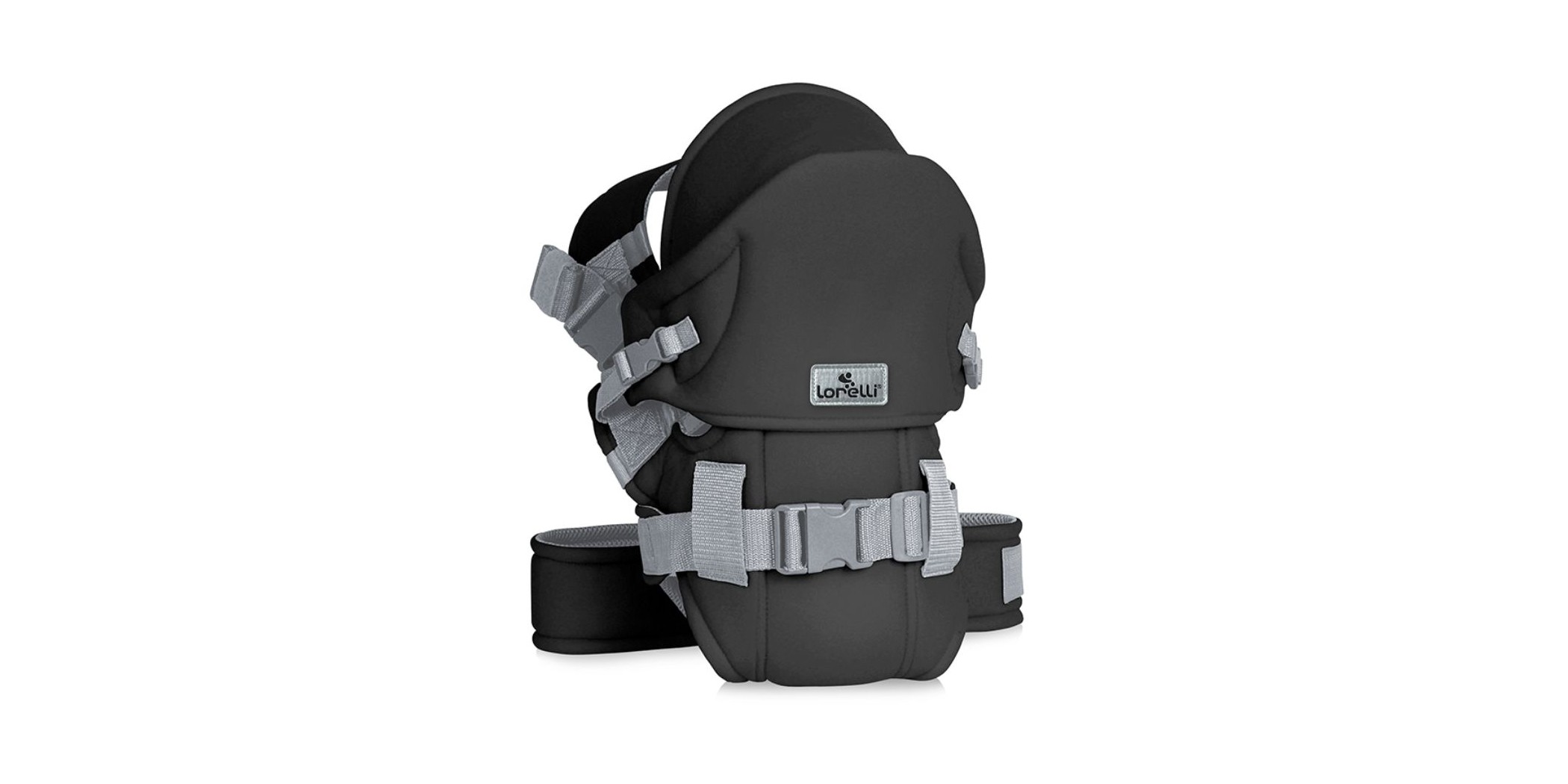 Lorelli Baby Carrier Weekend Black & Grey 10010110009