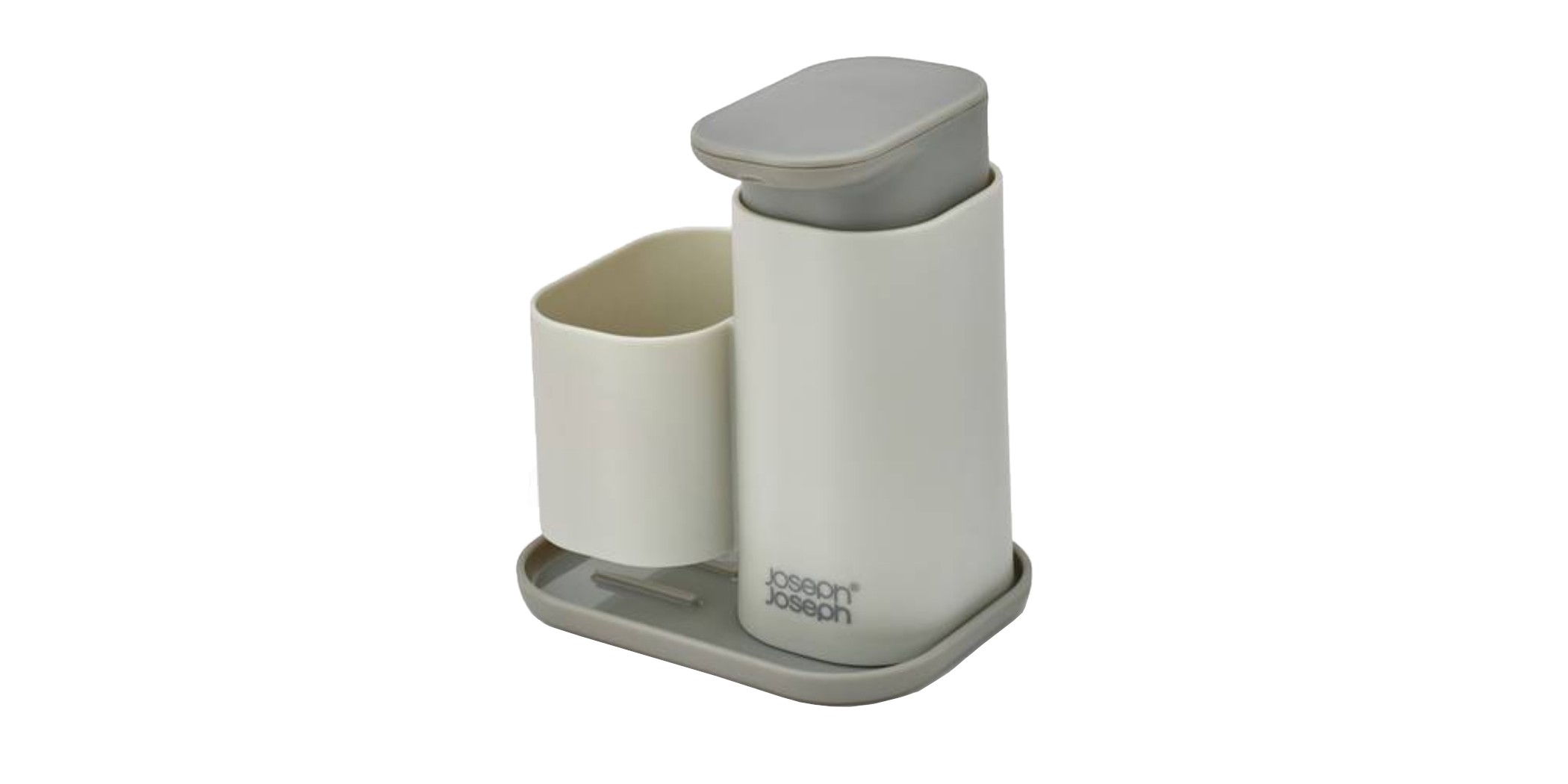 Joseph Joseph Duo 851679-JJ Grey Soap Pump With Sponge Holder "O"