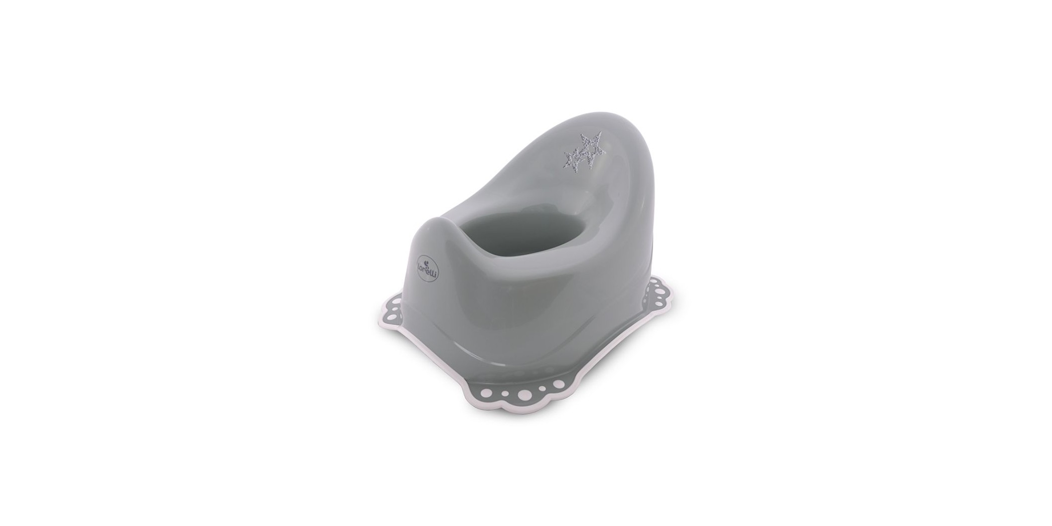Lorelli Anatomic Baby Potty Little Stars Grey 10131040052