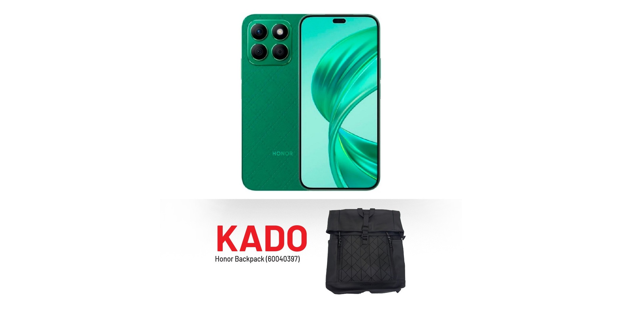 HONOR X8b Green & Free Honor Backpack