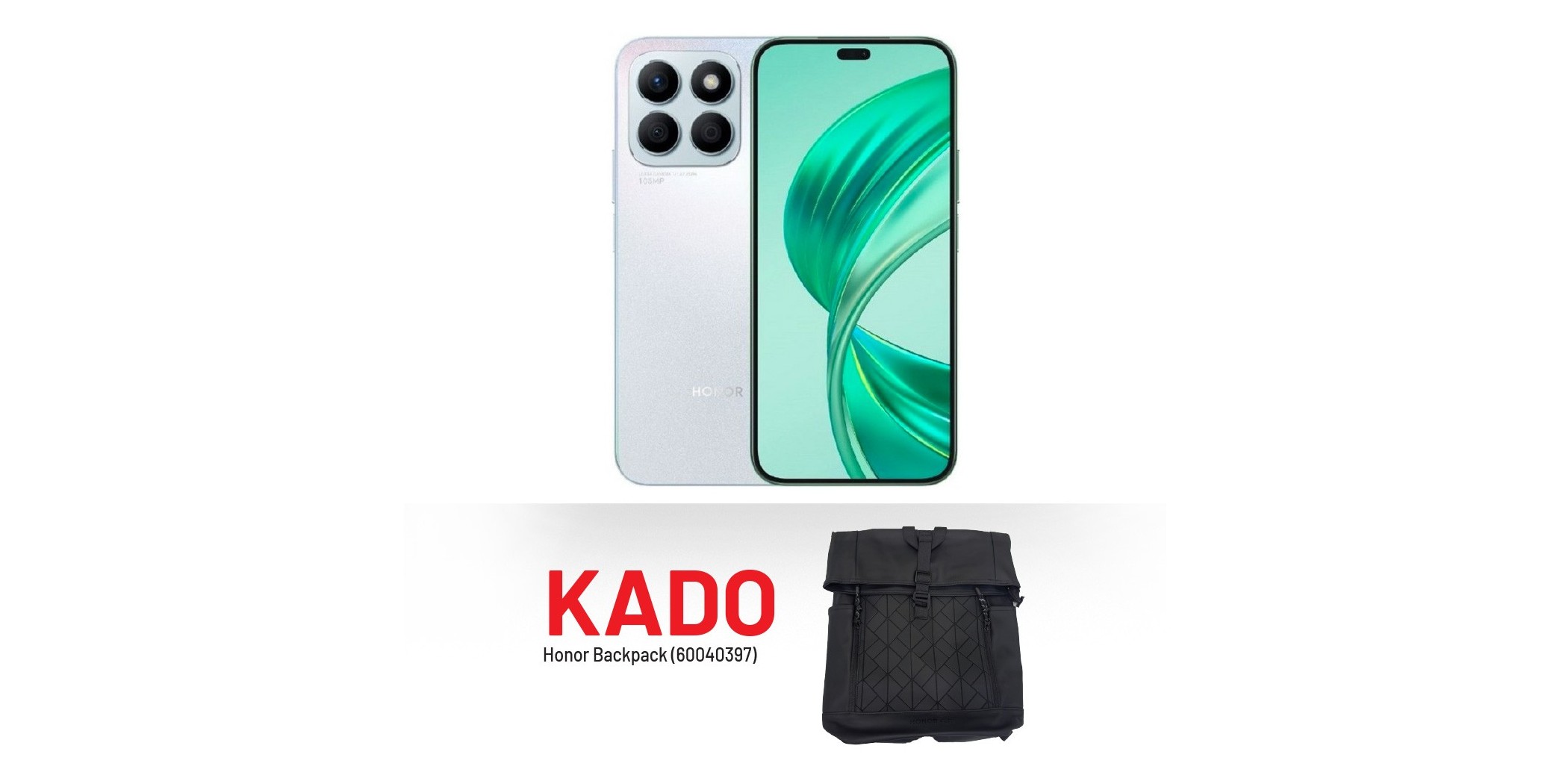 HONOR X8b Silver & Free Honor Backpack