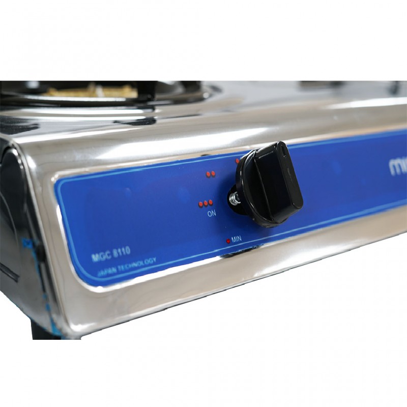 Mistral MGC8110 2 Burner S/Steel Gas Cooker