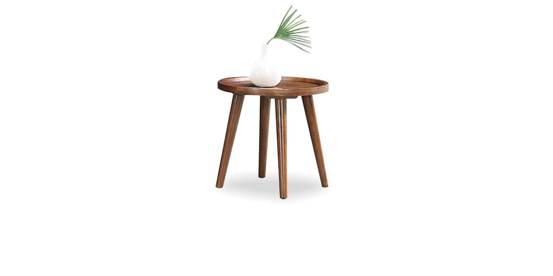 Fennel Side Table Walnut