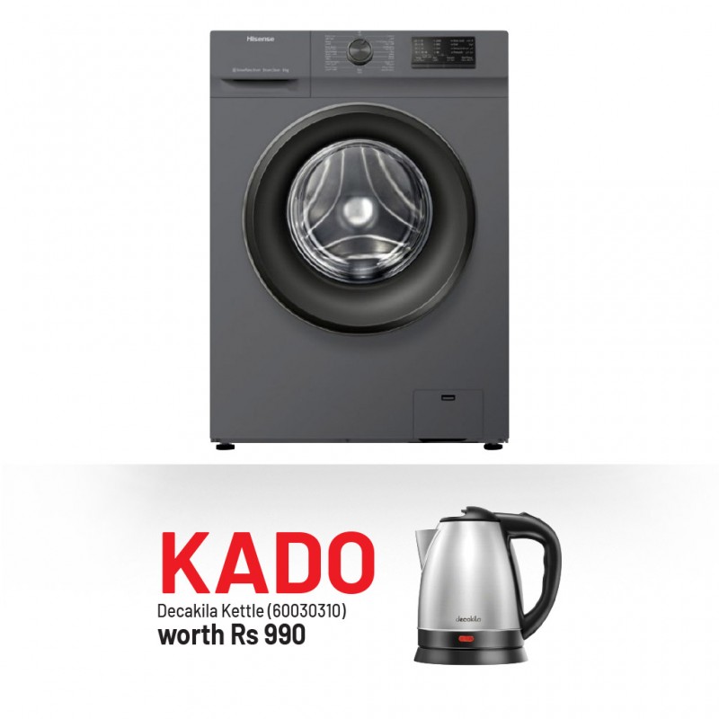 Hisense WFVC7012ET Washing Machine & Free Decakila KEKT031M Stainless ...