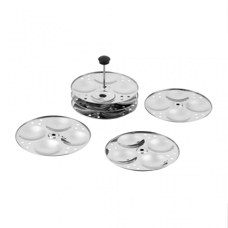 Vinod IDC6 6pcs Induction Idli Cooker With SS Lid
