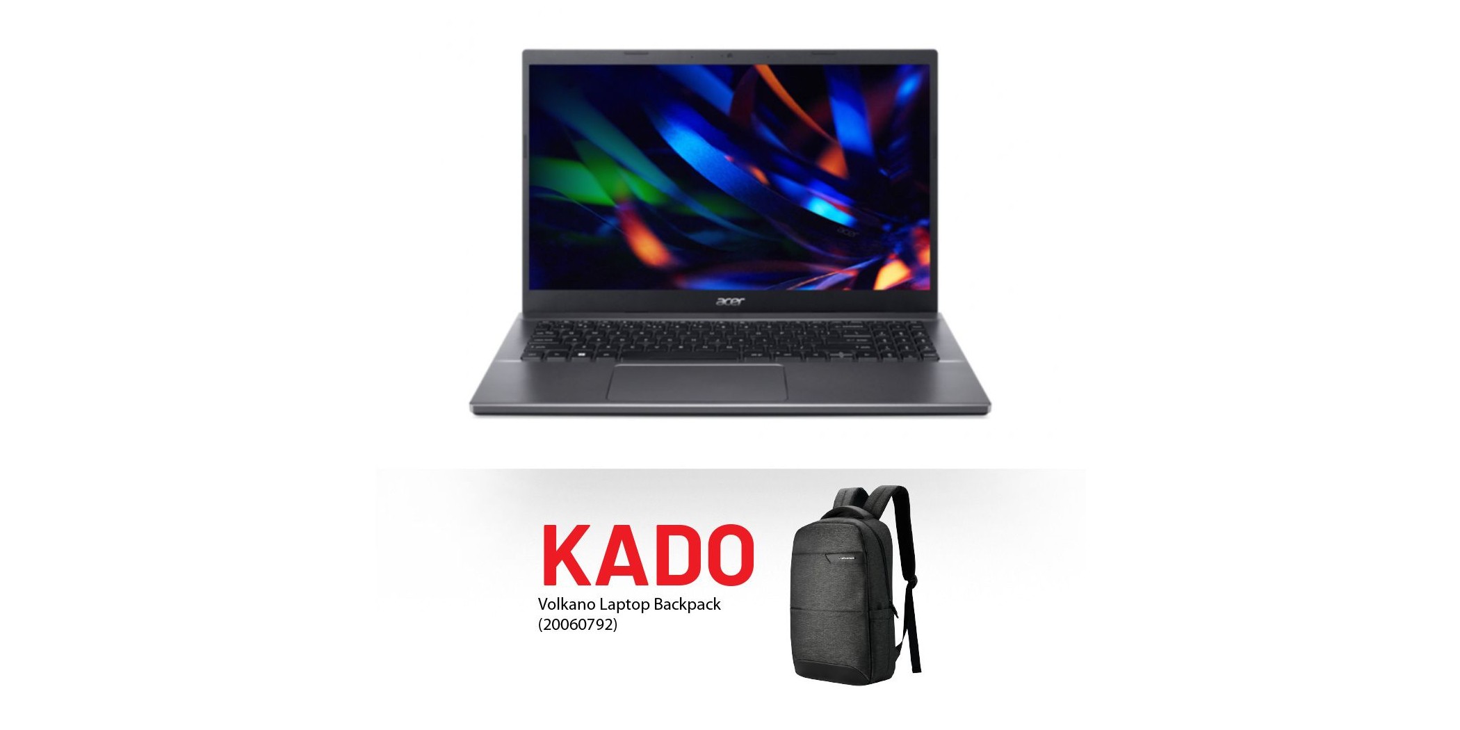 Acer Extensa Laptop Core i3 1215U Grey & Free Volkano Laptop Backpack ...