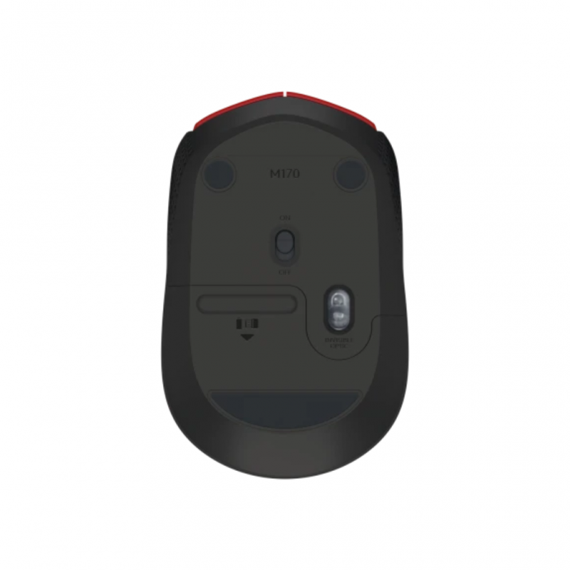 Logitech M171 Wireless Mouse - Red