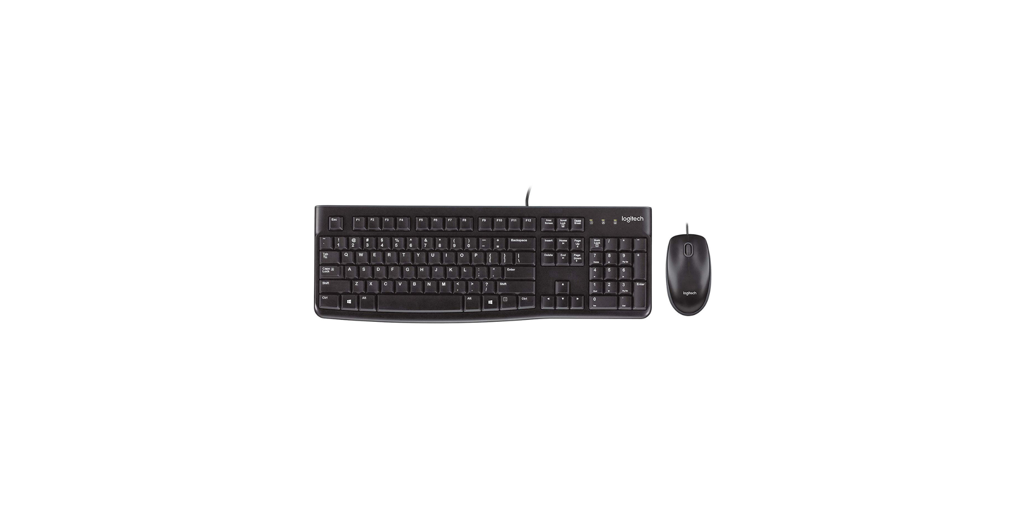 Logitech MK120 US INTL Keyboard and Mouse Combo