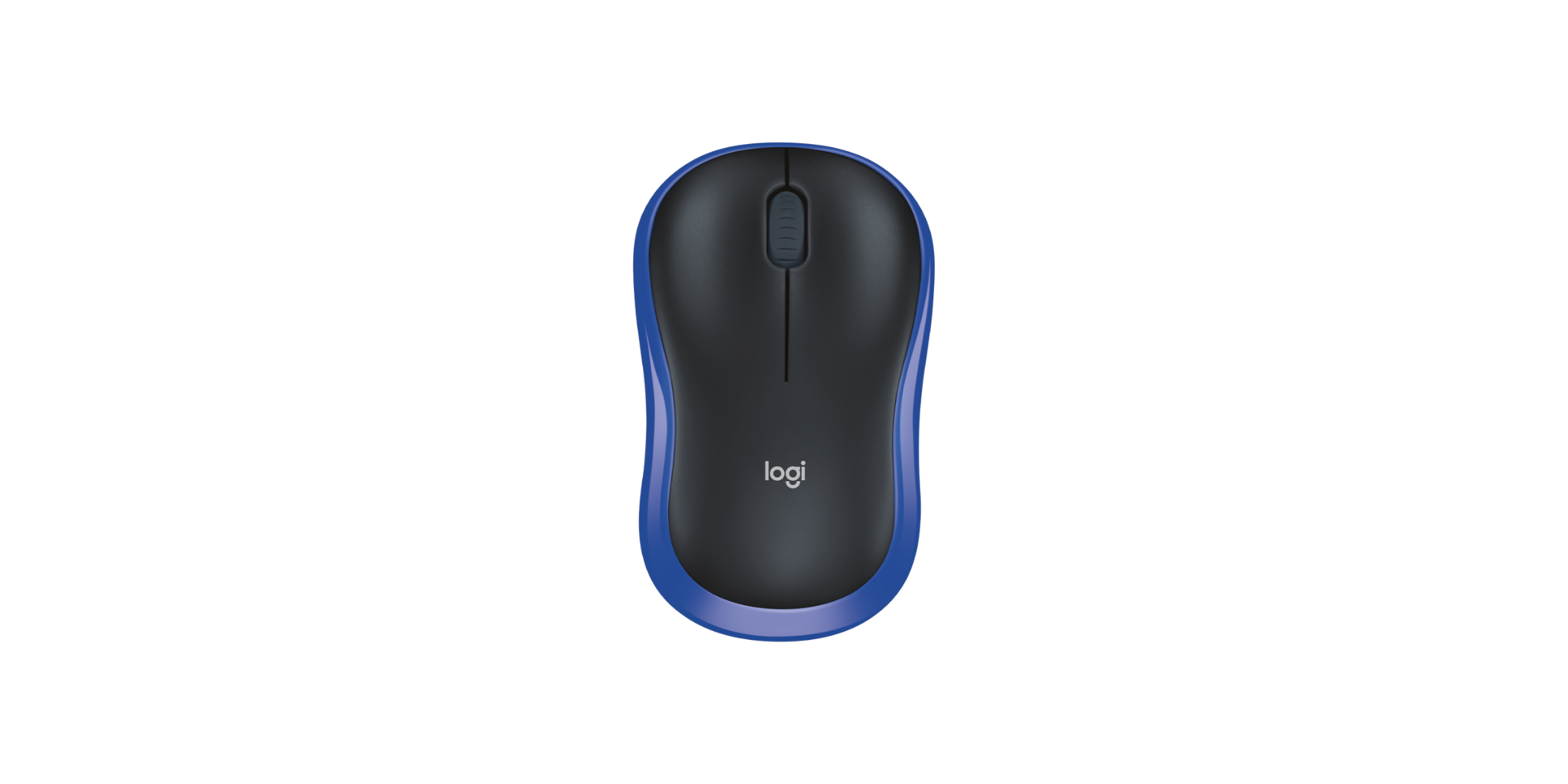 Logitech M185 Wireless Mouse - Blue