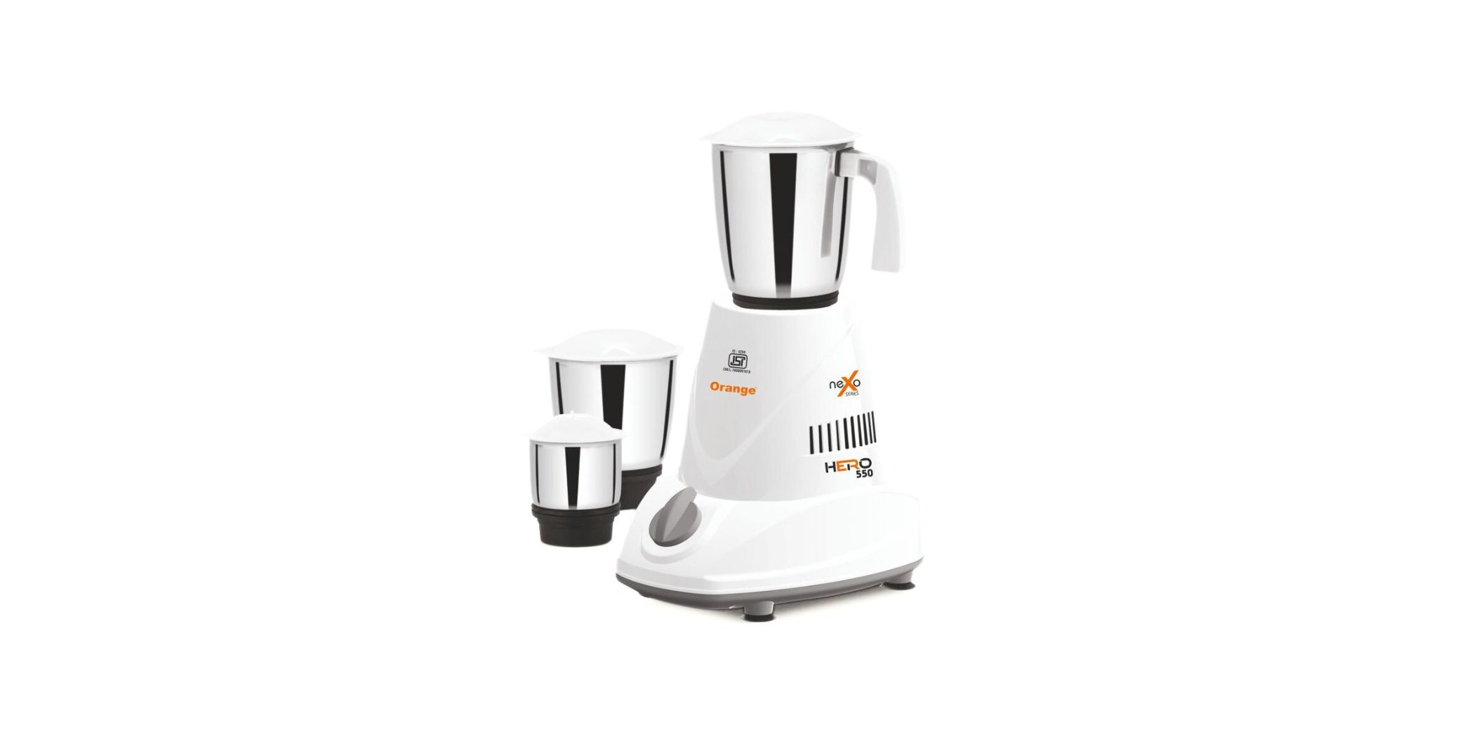 Orange HERO 550W OMXG514 WH Mixer Grinder ORA169