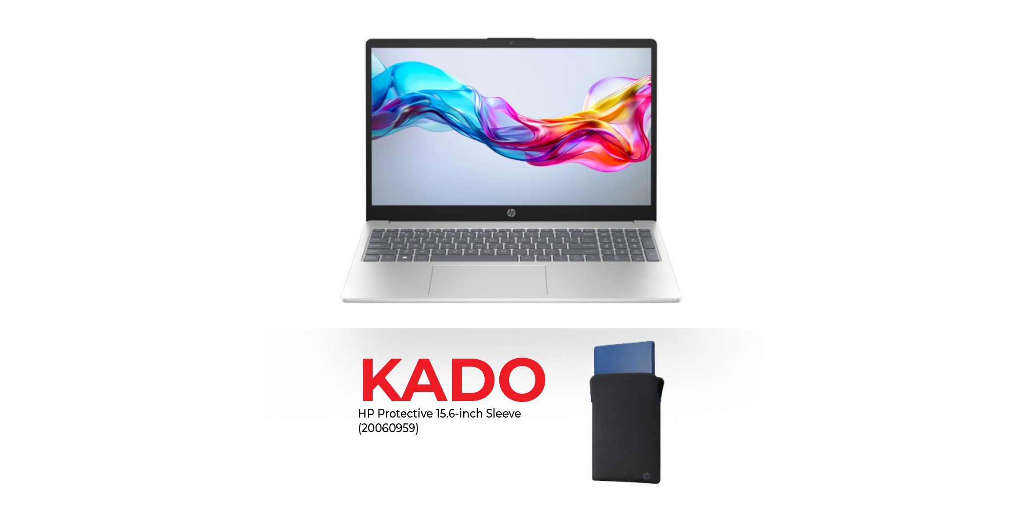 HP 15 Core i3-1315U Natural Silver B1AL2EA & Free HP Protective 15.6 ...