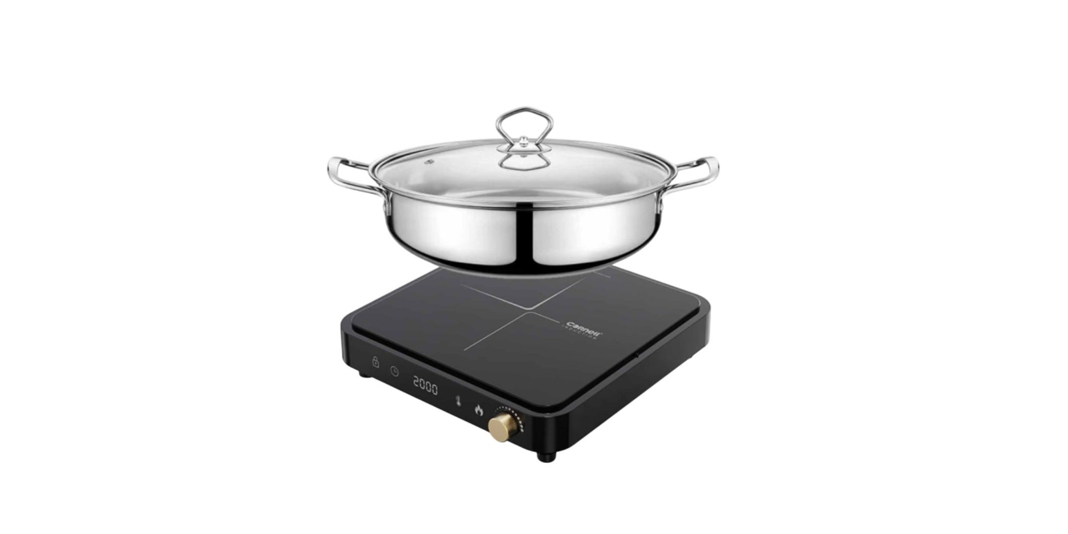 Cornell CICS501BK Induction Cooker With Pot