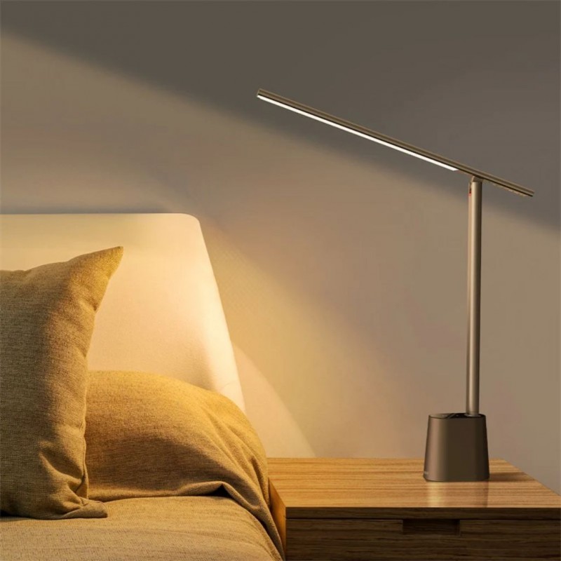 Baseus Smart Eye Series Charging Desk Lamp Gray Folding Reading (Smart ...