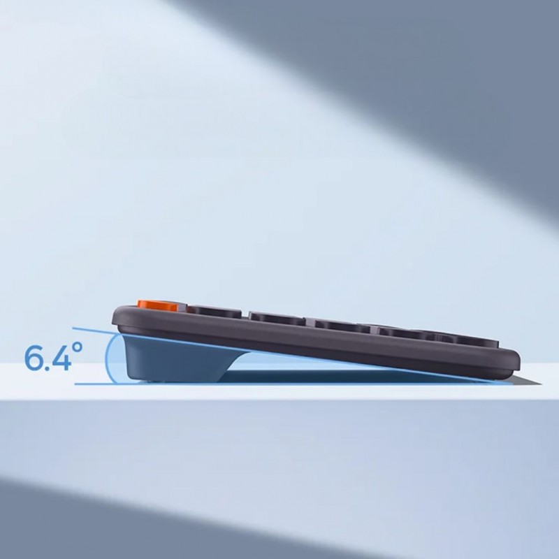 Baseus K01b Wireless Tri-Mode Keyboard Gray B00955504833-00