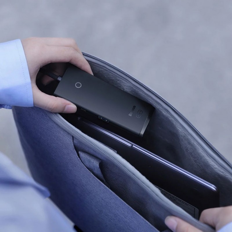 Baseus Lite Series 4-Port USB-A Hub Adapter Black (USB-A To USB 3.0*4 ...