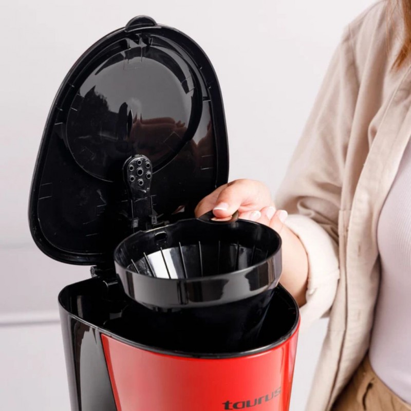 Taurus DC1002XC Verona Vintage Red Drip Coffee Maker 920646000