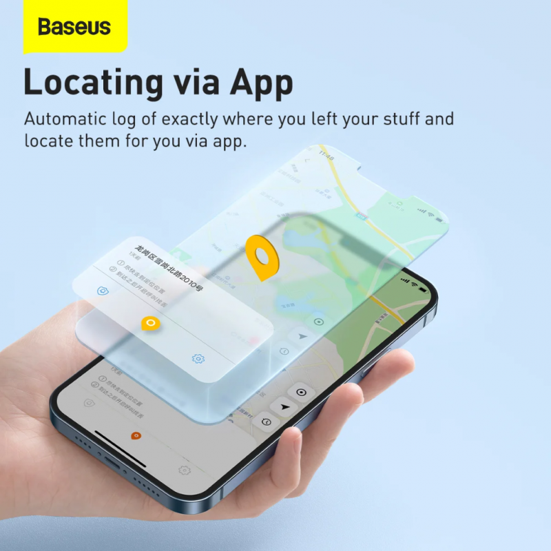 Baseus T2 Pro Smart Device Tracker White Fmtp000002