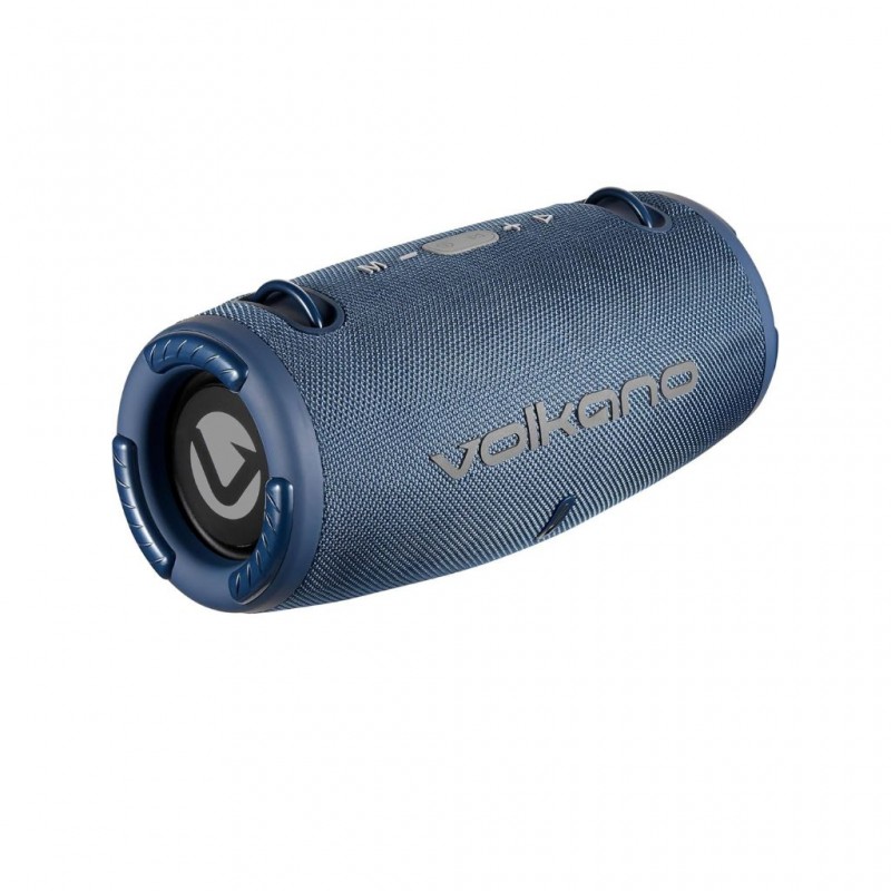 Volkano Cyclone Portable Bluetooth Speaker Blue VK-3417-BL