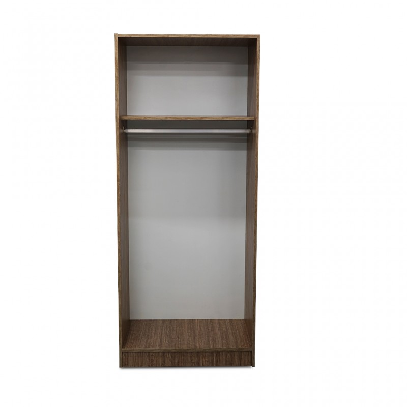 Stockholm Wardrobe Frame Only Brown Wood MDF