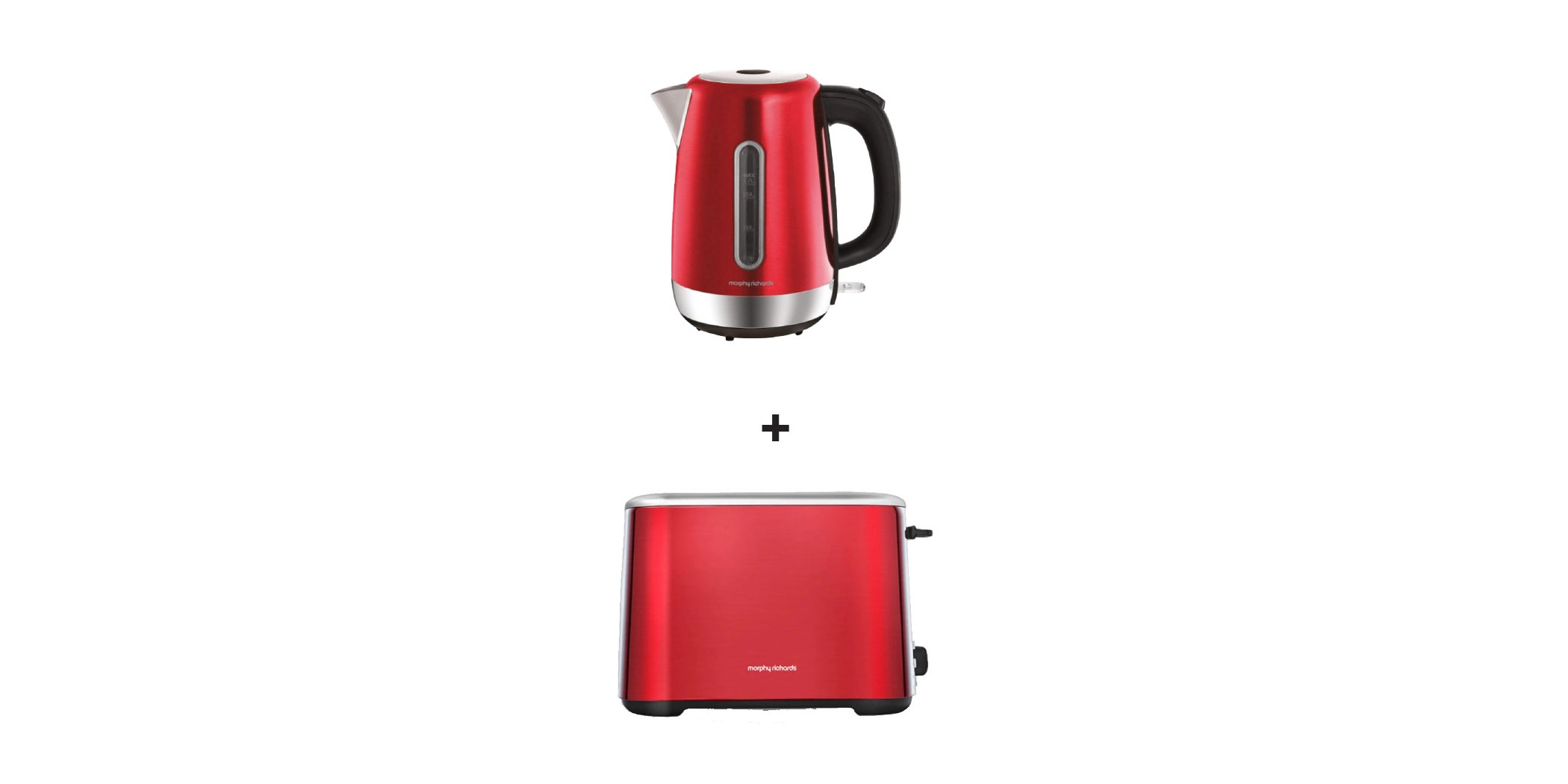 Morphy Richards 102785 Equip Red 2YW 1.7L Kettle & Morphy Richards ...