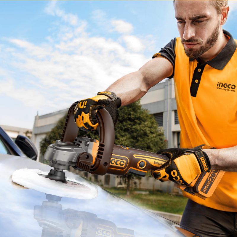 Ingco APLI2018 Lithium Ion Angle Polisher