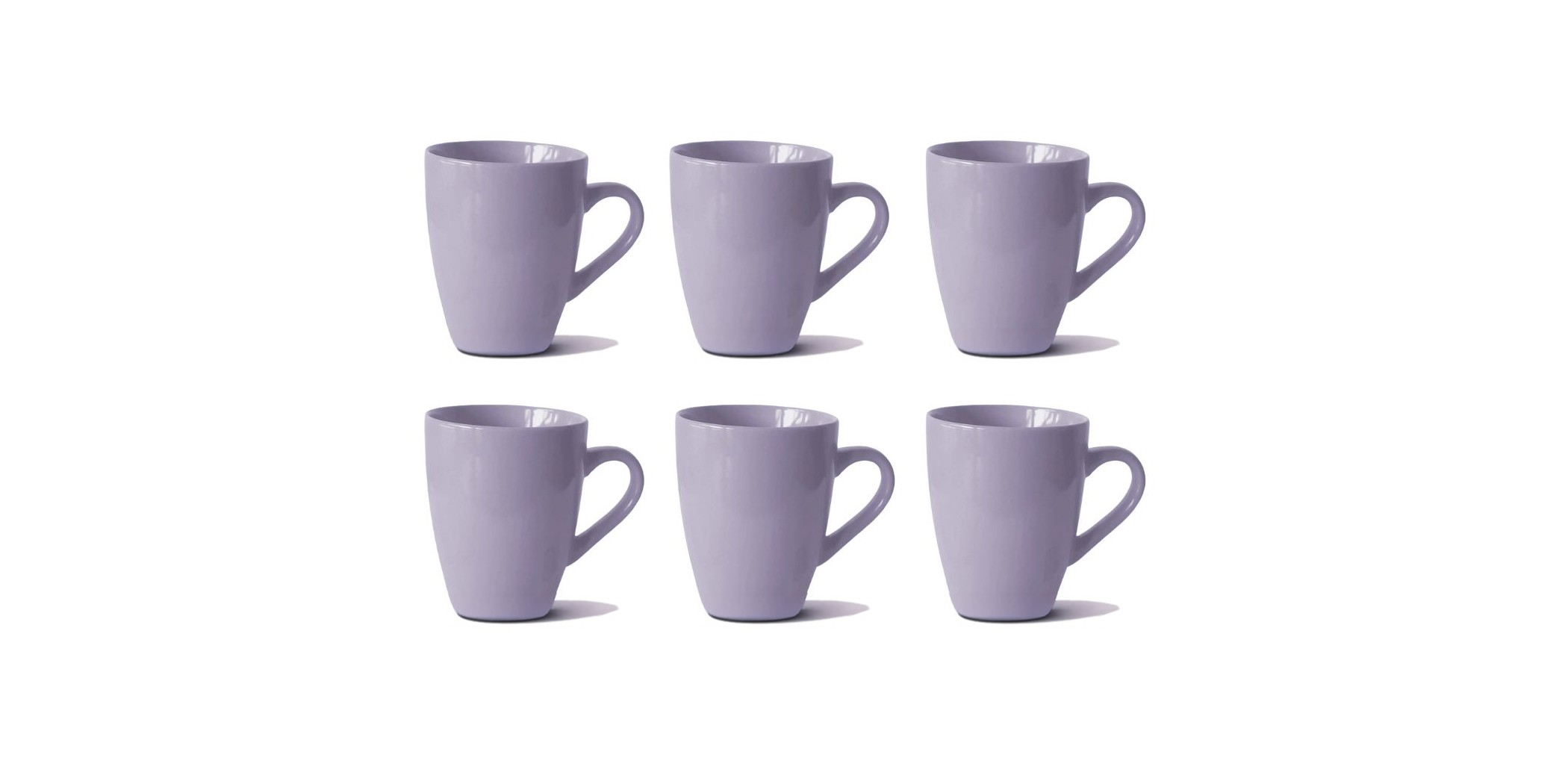 Purple Mug 6 pcs Stoneware BT-CUC15