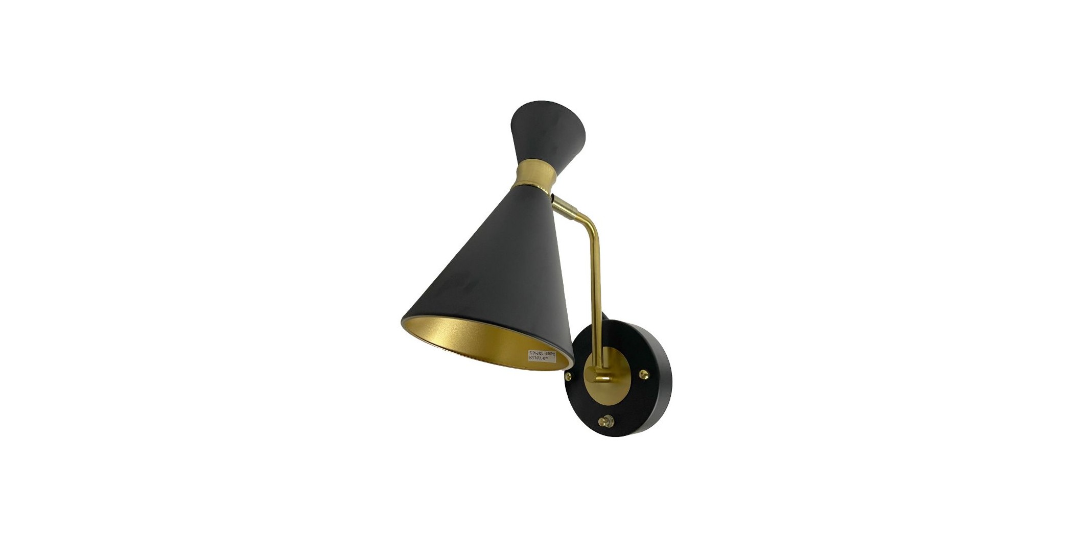 Wall Lamp Metal 15x25x30cm L2347065