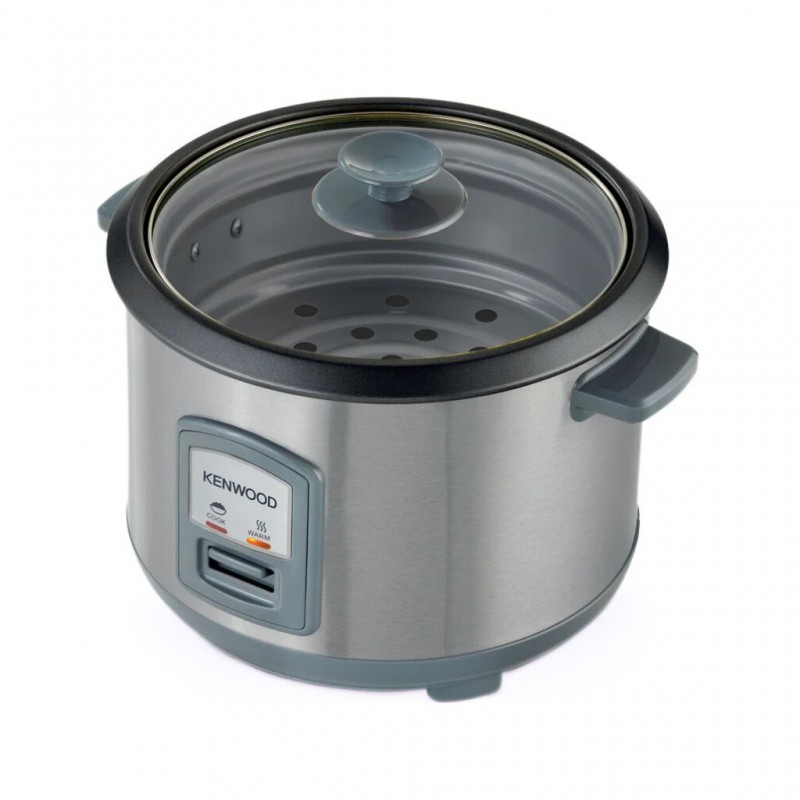 Kenwood RCM45.000SS 1.8L Blk Metal Rice Cooker With Steamer