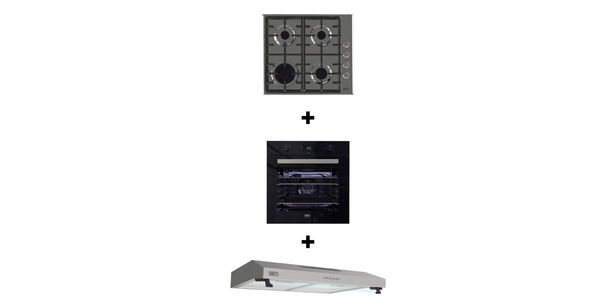 Defy DHG602 Built-in Hob & Free Defy DBO489E Built-in Oven + Defy ...