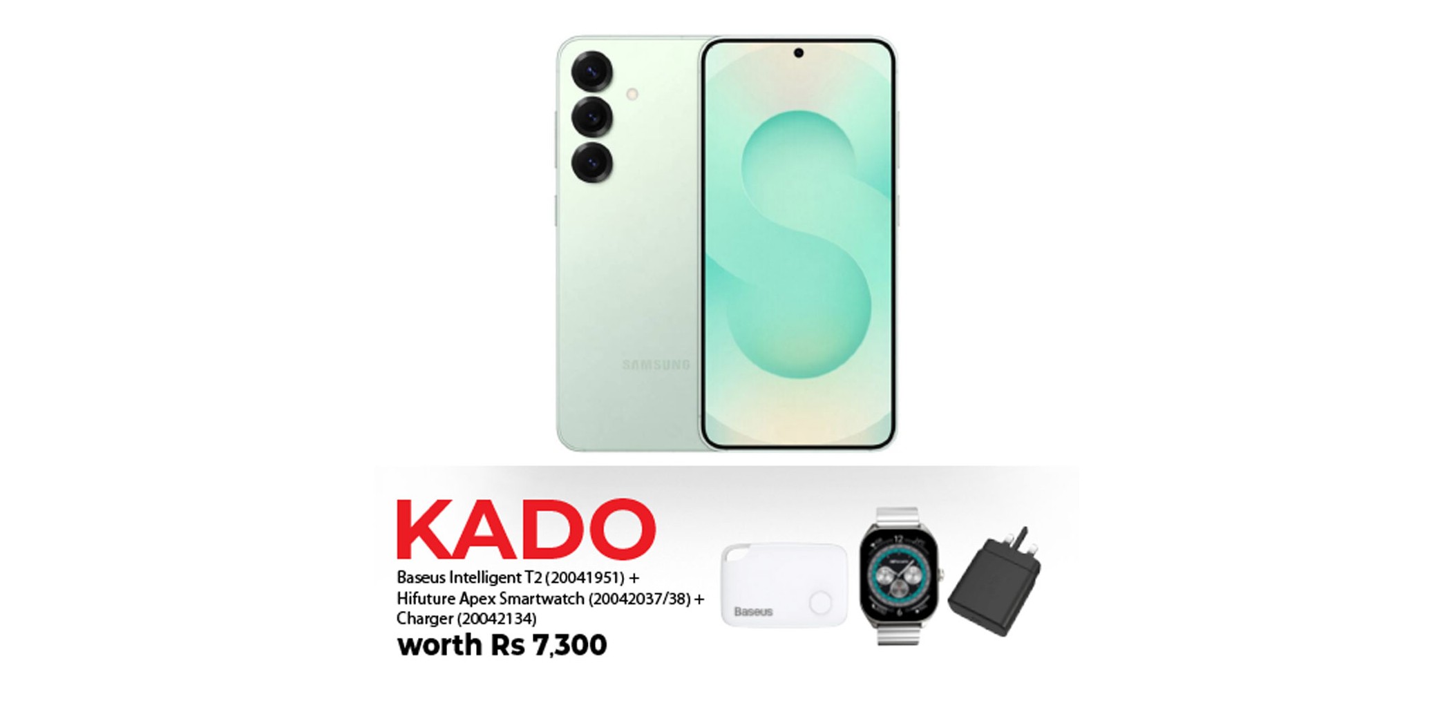 Samsung Galaxy S25 Mint & Free Baseus Intelligent T2 + CHARGER AS ...