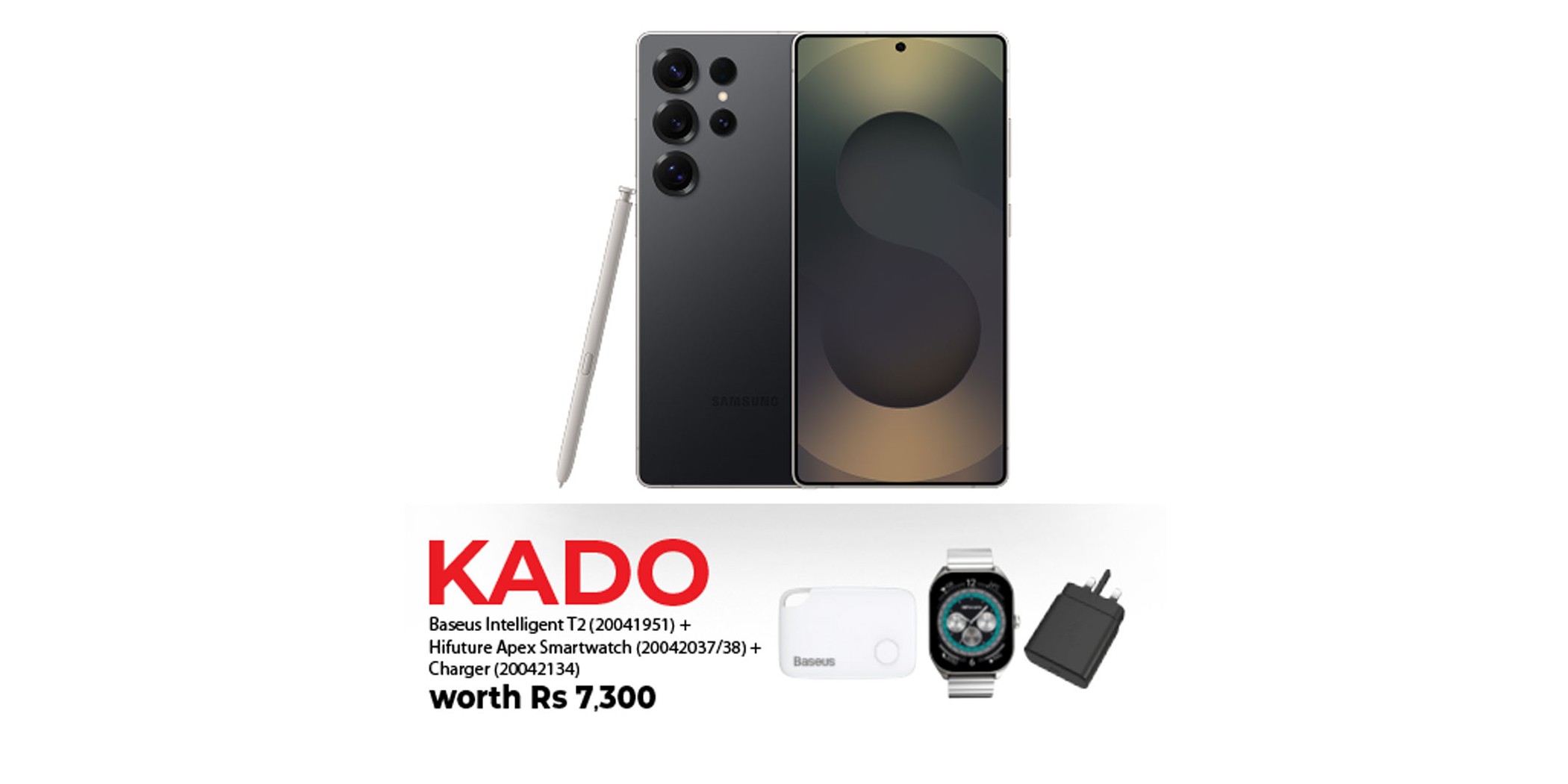 Samsung Galaxy S25 Ultra Titanium Black & Free Baseus Intelligent T2 ...