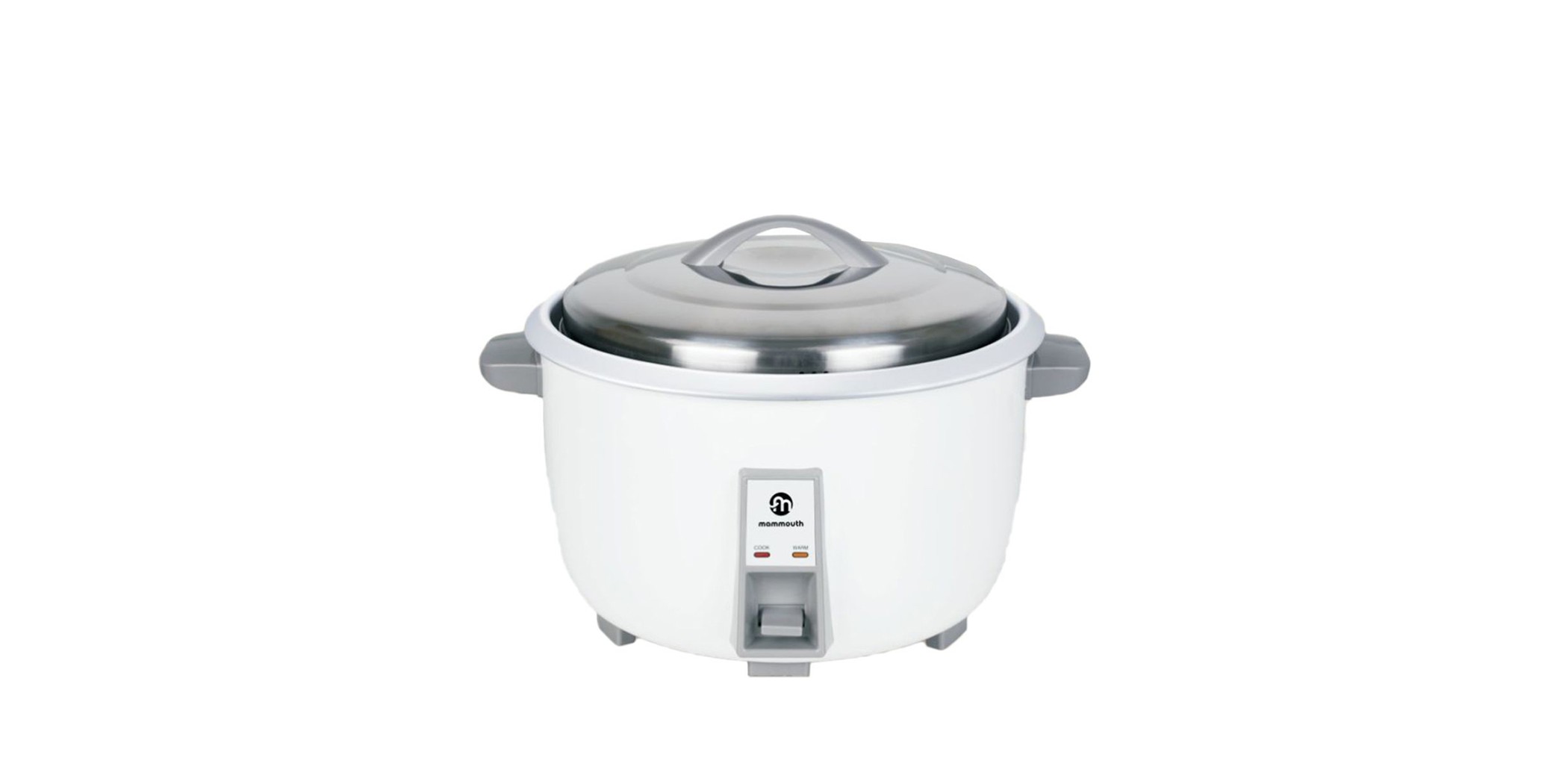 Mammouth MRC420WA 4.2L White Rice Cooker With Aluminium Pot
