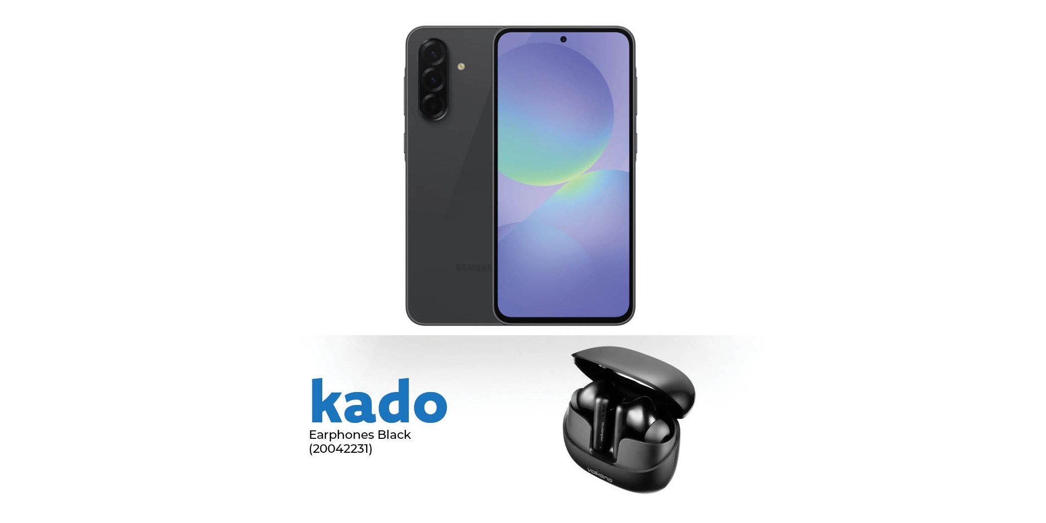 Samsung Galaxy A36 5G (8GB+128GB) Black & Free Volkano Jupiter Series Tws Earphones