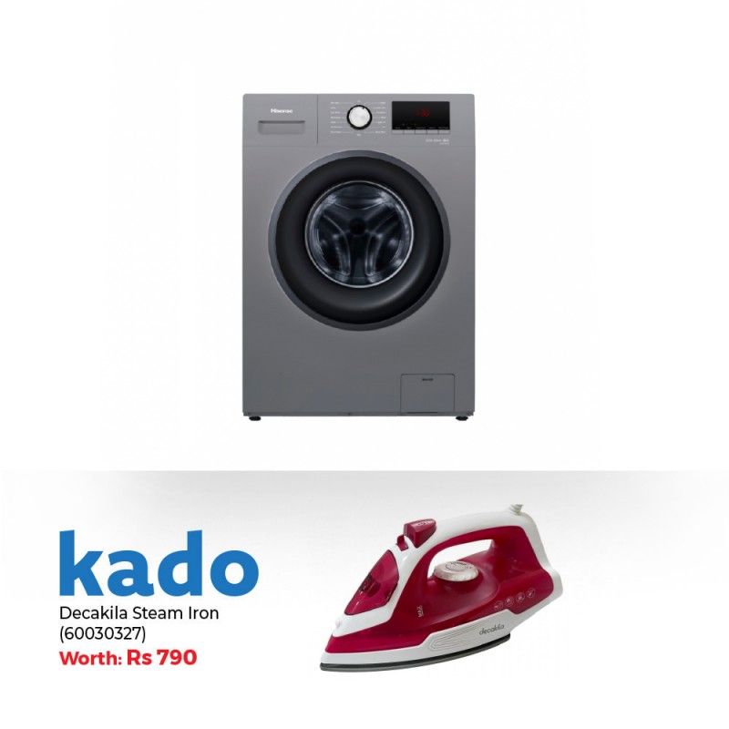 Hisense WFPV9012MT/WFQP9012VMT Washing Machine & Free Decakila KEEN002R ...