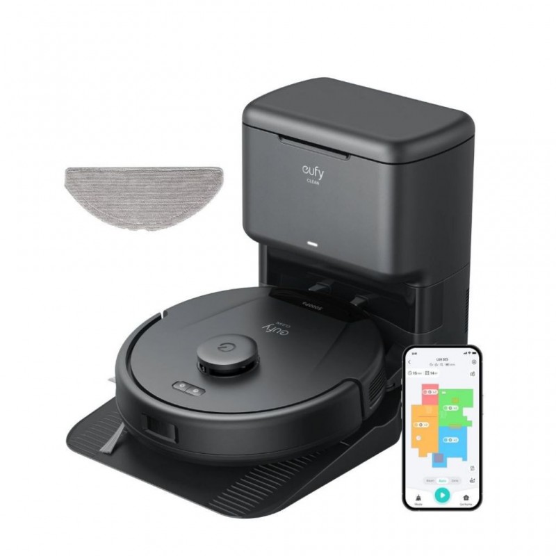 Eufy Clean L60 Hybrid SES B2B Black Iteration 1 18M Robot Vacuum ...