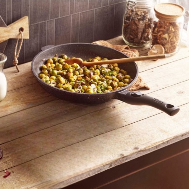 Pradel Premium 32cm Frying Pan Cast Aluminium Removable Handle ...
