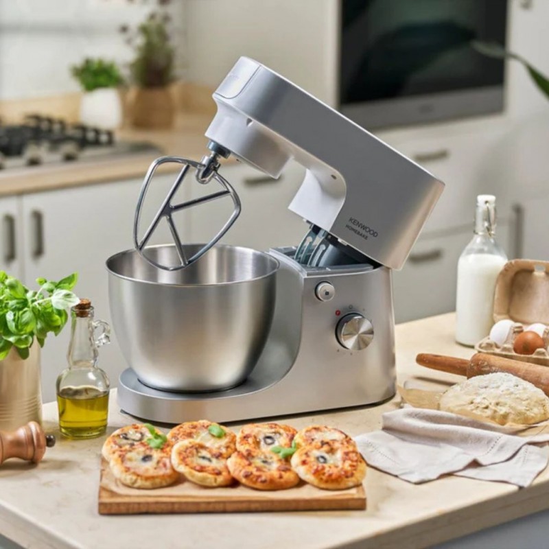 Kenwood KHH01.120SI 5L Silver Stand Mixer With Glass Blender 00C158411KEAS