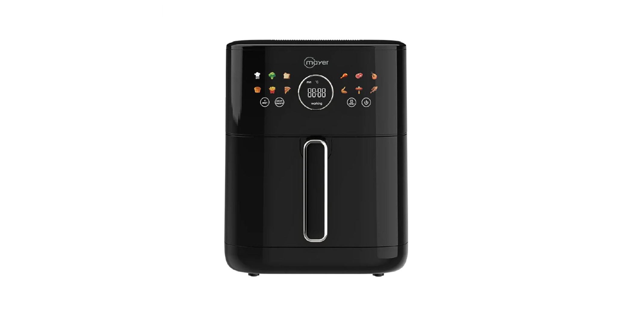 Mayer MMAF606D 6L Crisp PRO Dual Heating Air Fryer With Mist