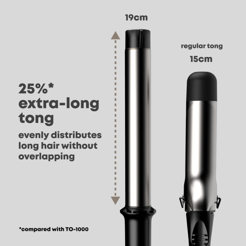 Revamp TO-1250-EU Effortless Curls 3YW Long Tong