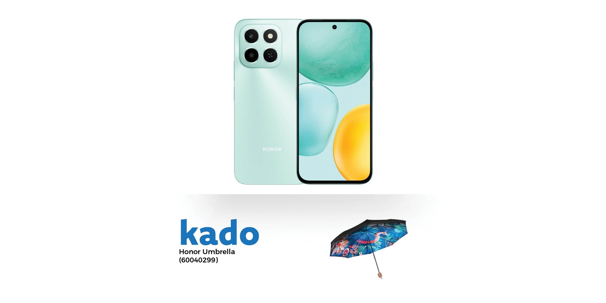 Honor X6c Ocean Cyan & Free HONOR Umbrella