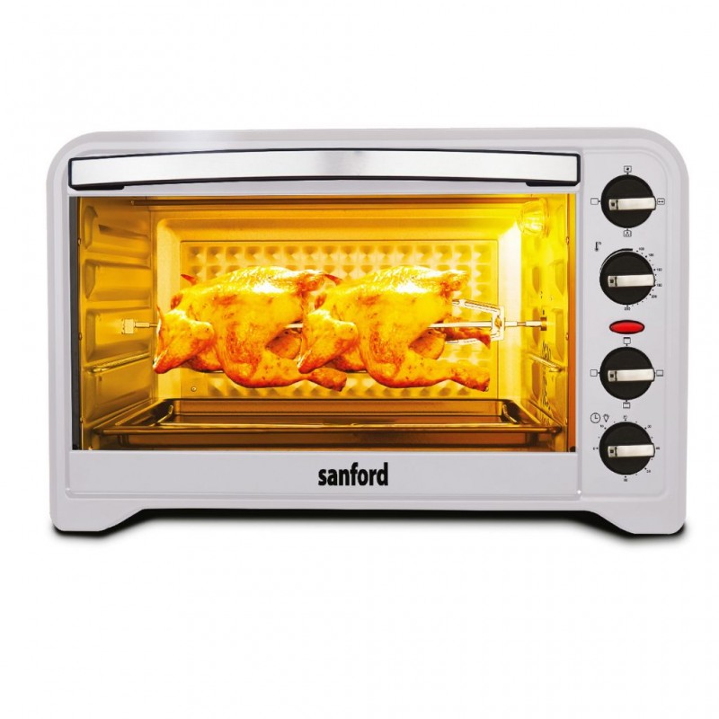 Sanford SF5620EO 48L 2YW Silver Electric Oven With Grill, Rotisserie ...