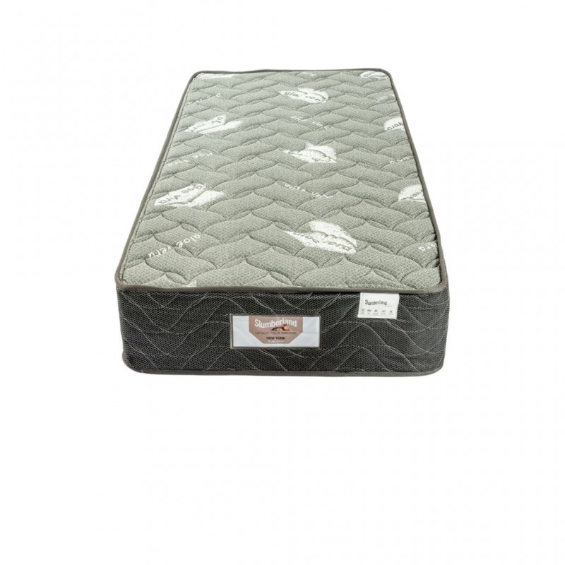 Slumberland New York Supreme Single 90x190 cm Black Fabric