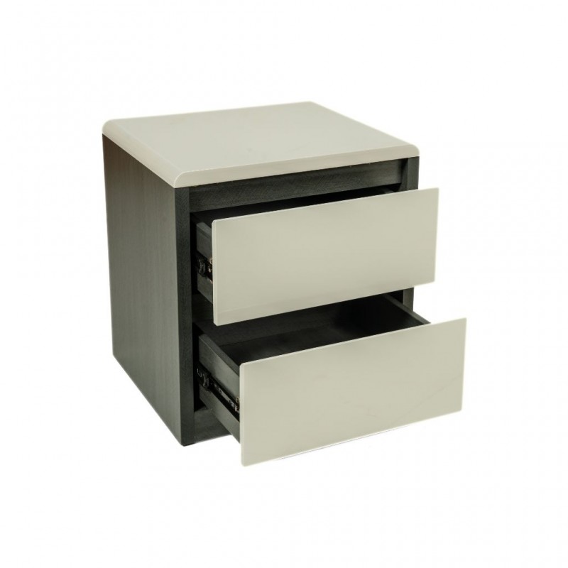 Hugo Night Table Dark Grey