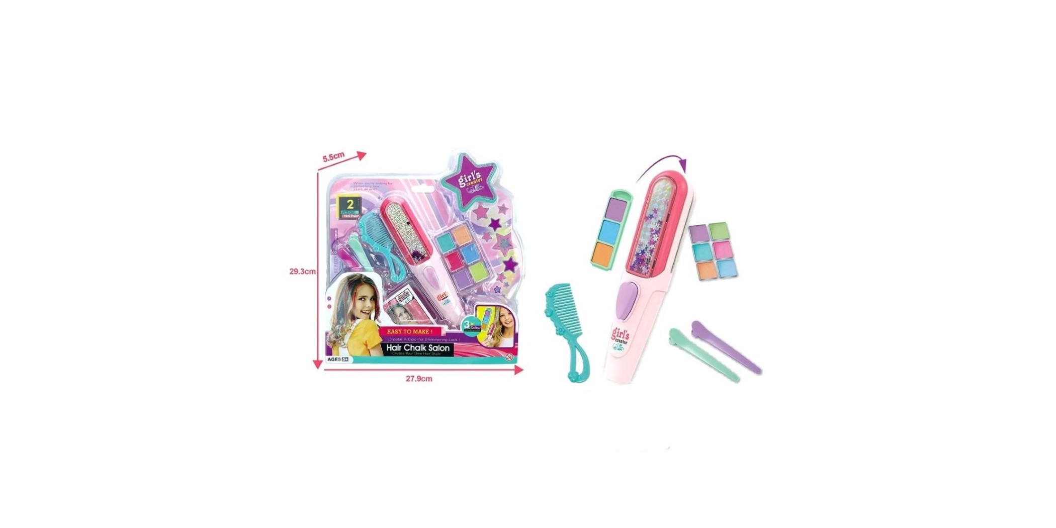 Masen Hair Chalk Salon MBK-386A