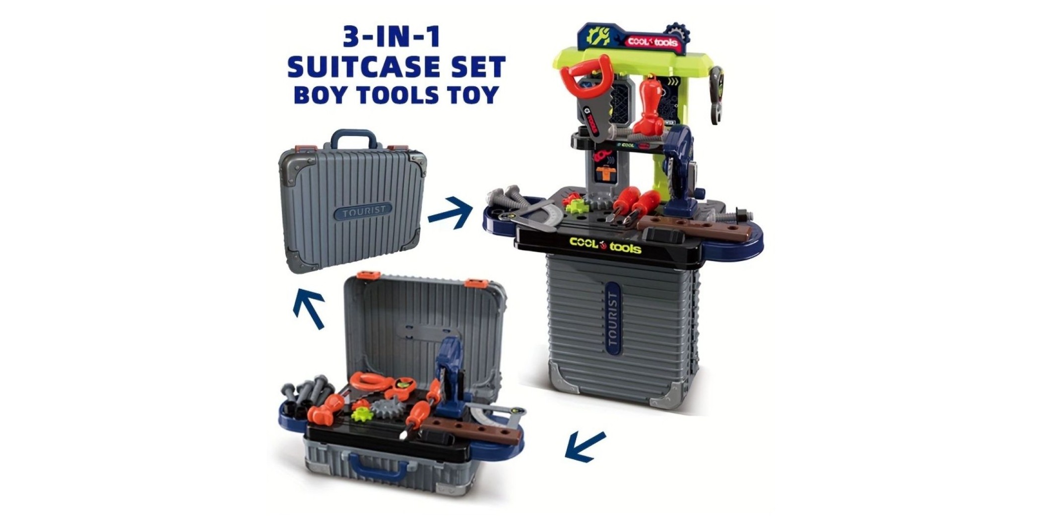 Masen Tool Small Suitcase 008-302A