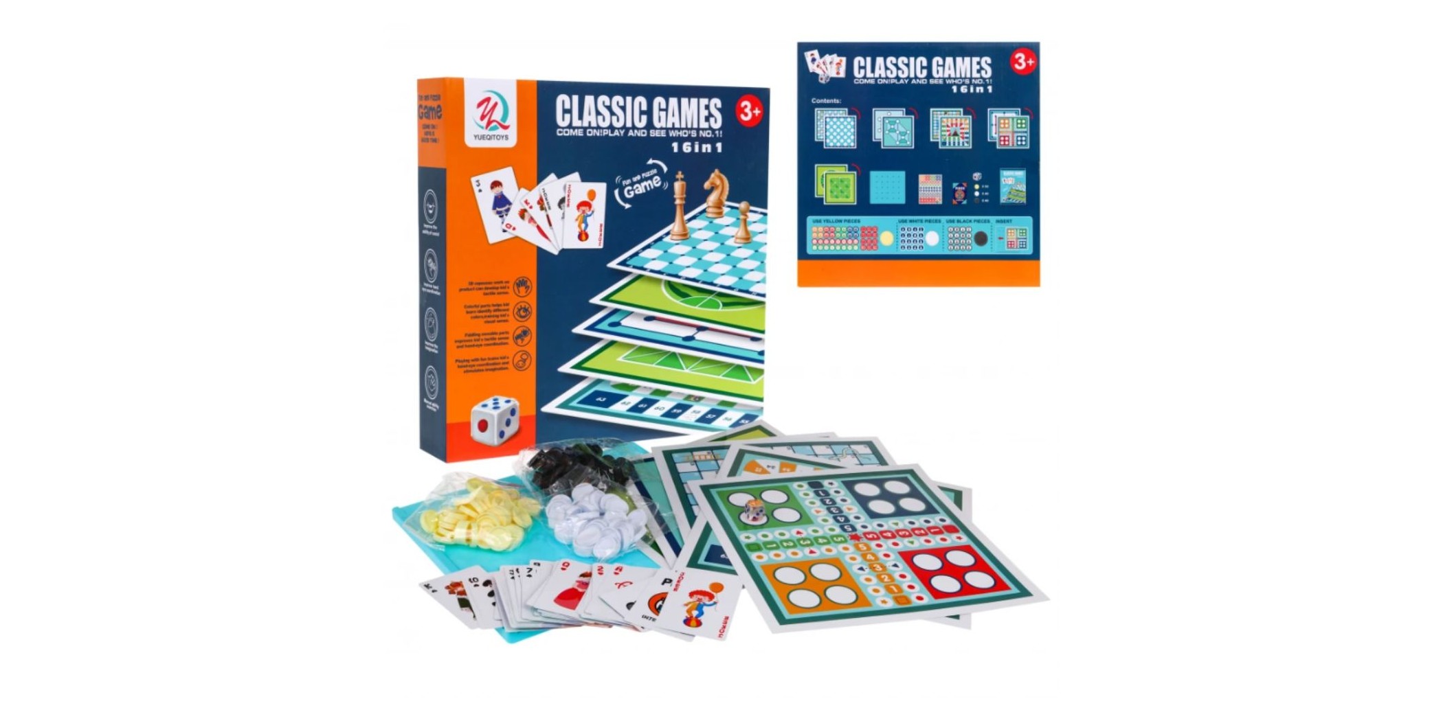 Masen Classic Game 16 In 1 5777-42