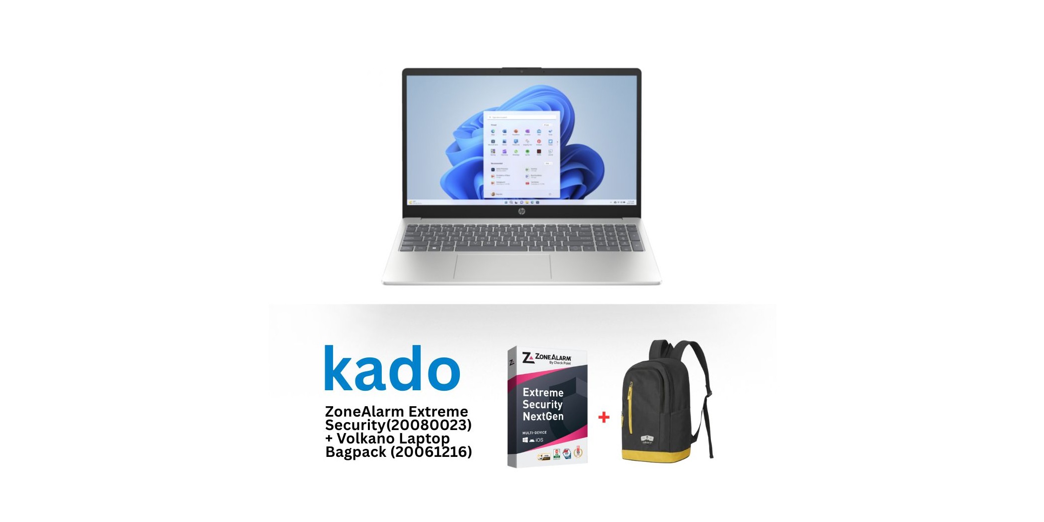 HP 15 Core i3-1315U Natural Silver B1AL2EA & Free ZoneAlarm Extreme ...