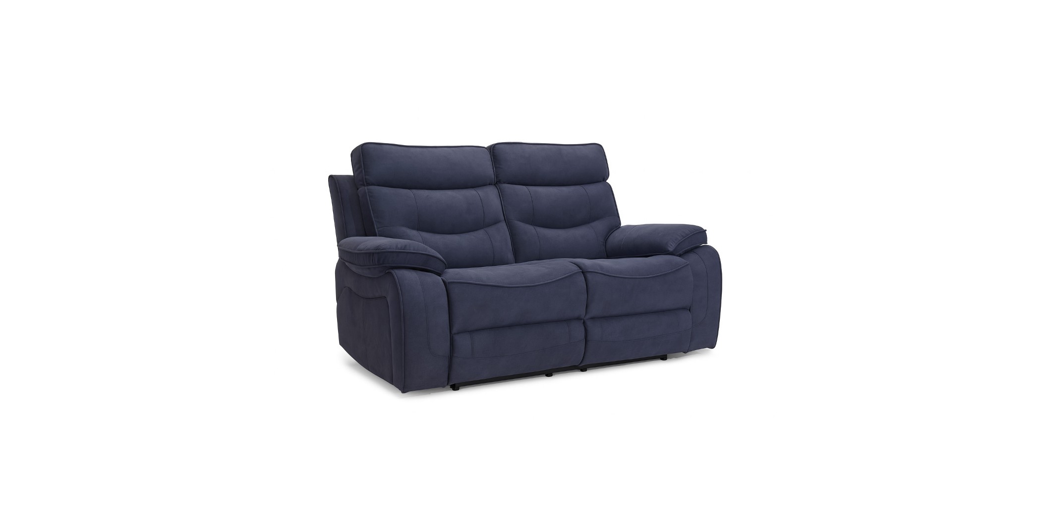 Burlington Static 2 Seater Fabric Blue