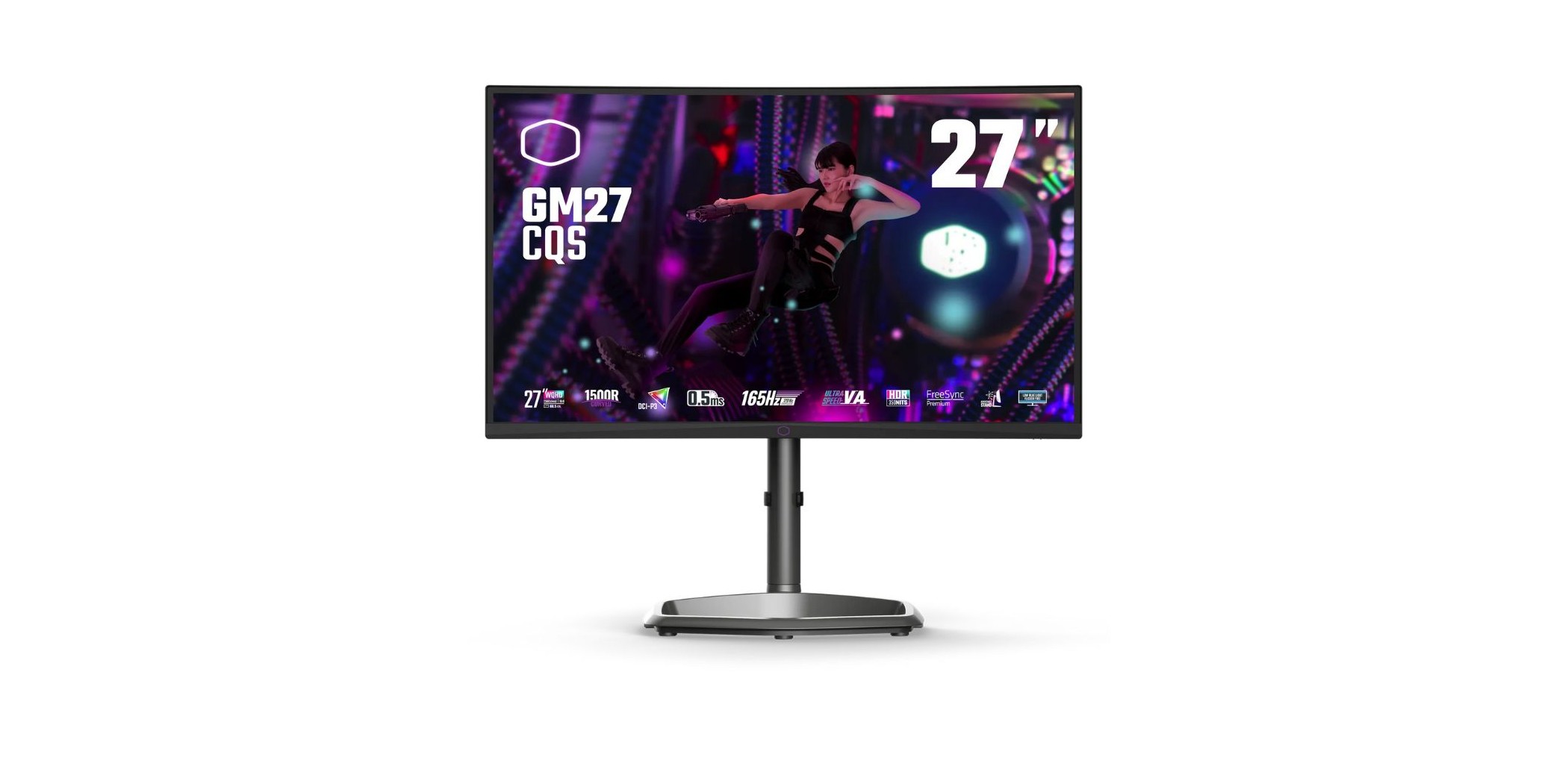 COOLERMASTER GM27-CQS-EK27" GAMING MONITOR