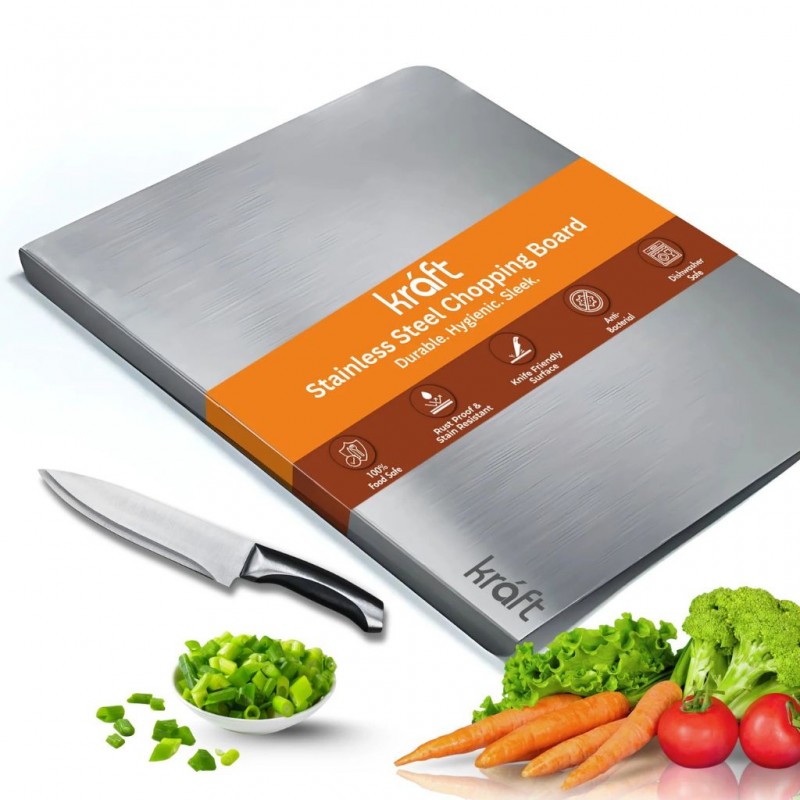 Kraft KCB39 39cm Stainless Steel Chopping Board